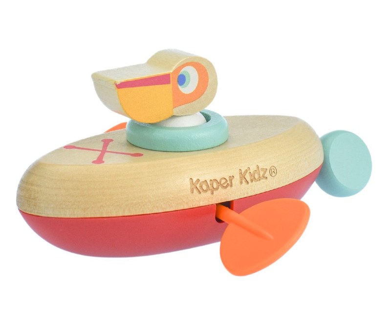 Clockwork Pelican Bath Toy at My Wooden Toys