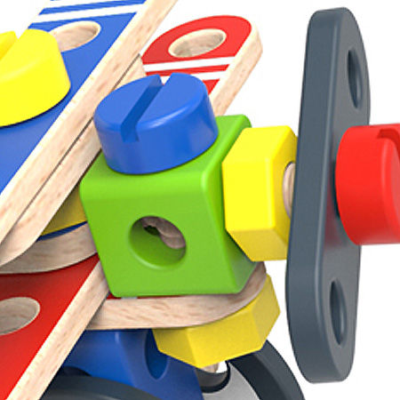 Wooden DIY Construction Set Planes - My Wooden Toys