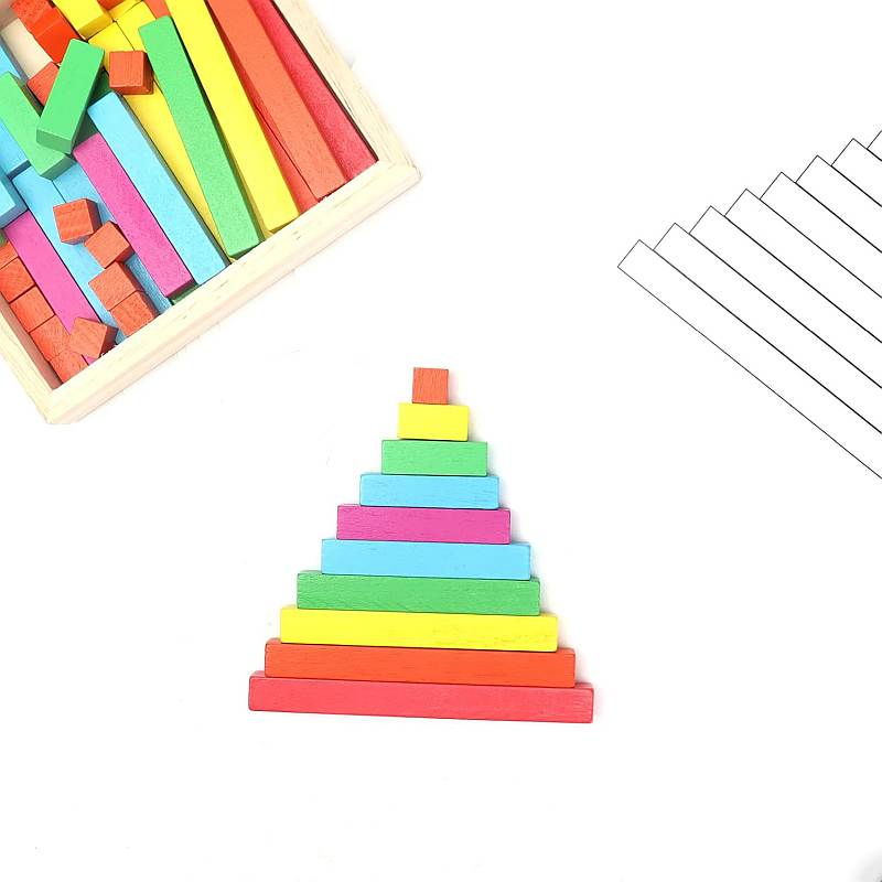 Cuisenaire Rods in Box - My Wooden Toys