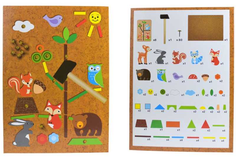 Forest Tap a Shape in Case at My Wooden Toys