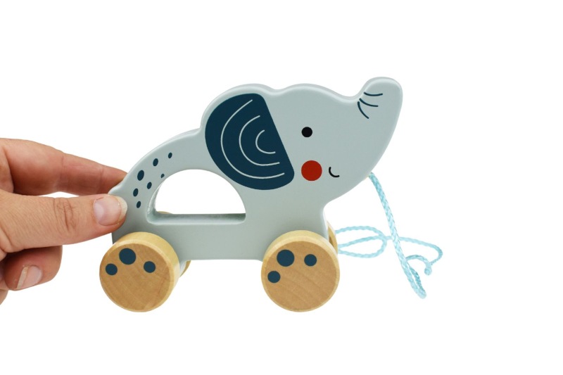 Pull Along Elephant at My Wooden Toys