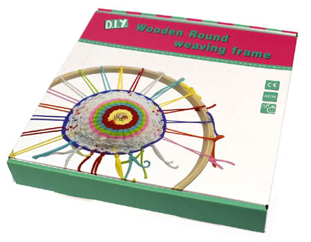 Round Wooden Weaving Frame | My Wooden Toys