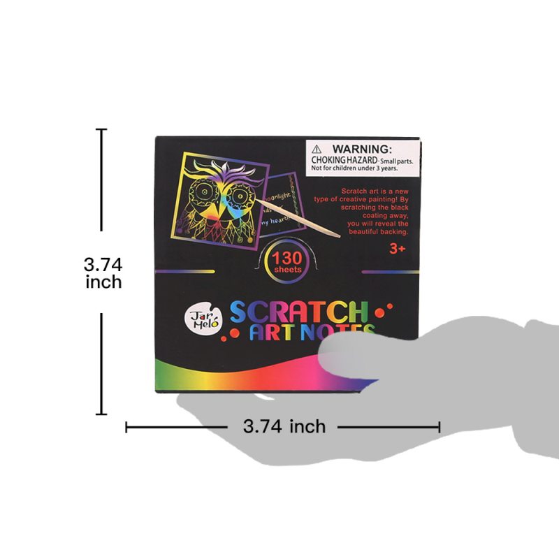 Scratch Art Cards Colours at My Wooden Toys