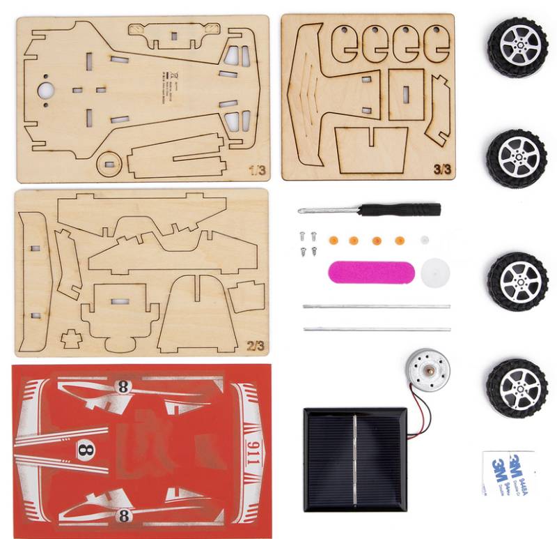 DIY Solar Racing Car - My Wooden Toys