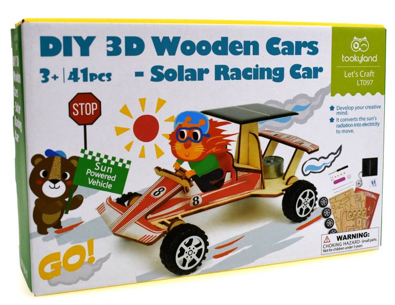 DIY Solar Racing Car - My Wooden Toys
