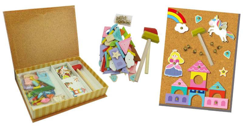 Unicorn Tap a Shape in Case at My Wooden Toys