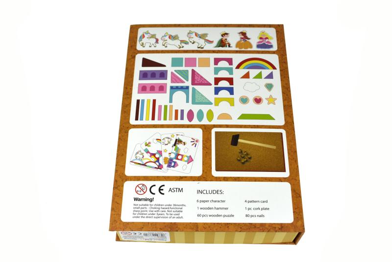 Unicorn Tap a Shape in Case at My Wooden Toys