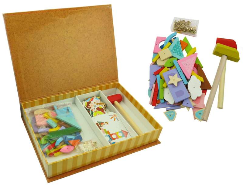 Unicorn Tap a Shape in Case at My Wooden Toys