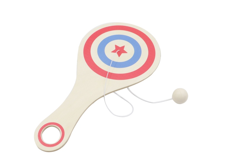 Elastic Paddle Bats Set of 4 - My Wooden Toys