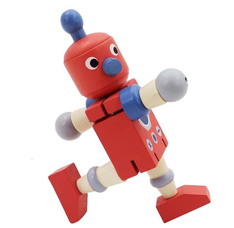 Flexi Robots Set of Four - My Wooden Toys