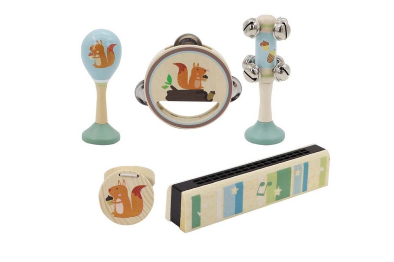 Music Set Rabbit 5pc at My Wooden Toys