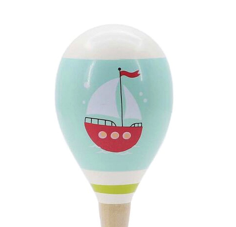 Wooden Ocean Maraca Set of Four at My Wooden Toys