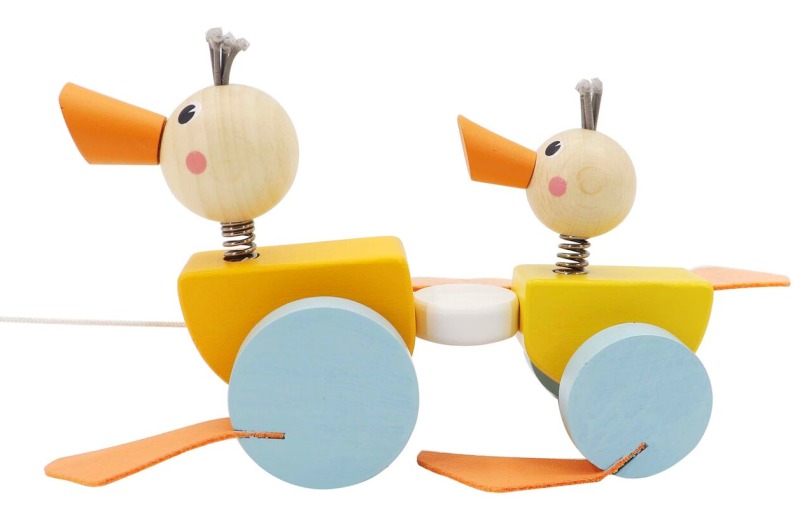 Pull Along Ducks at My Wooden Toys
