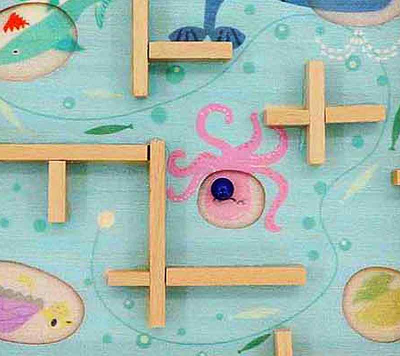 Wooden Sea Animal Labyrinth at My Wooden Toys