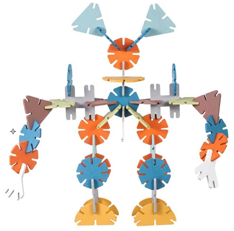 Connectagons in Tin Box at My Wooden Toys