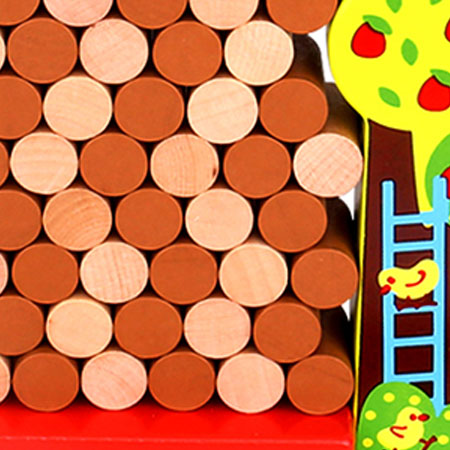 Wooden Game Tumble Chicken - My Wooden Toys