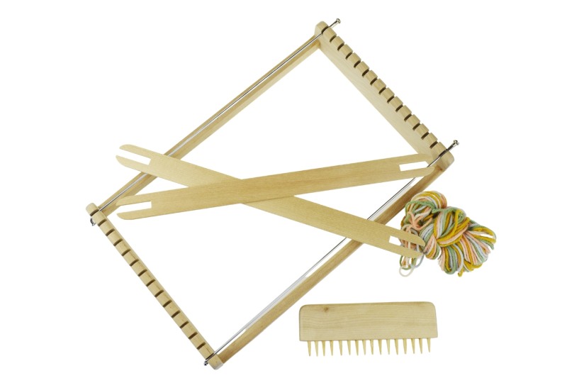 Children's Weaving Loom Set - My Wooden Toys