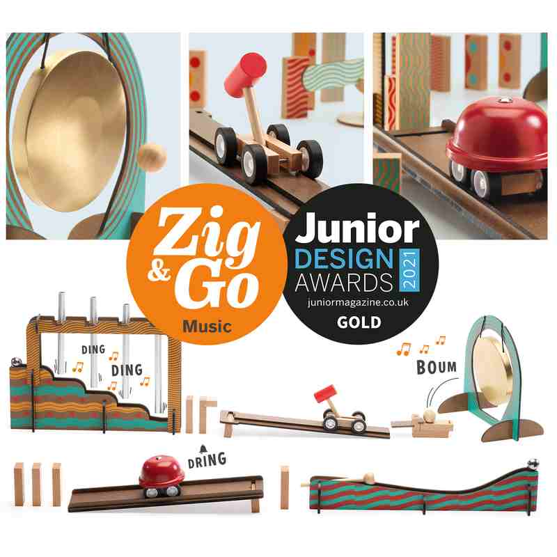 Zig & Go Rube Goldberg Music Chain Reaction Set