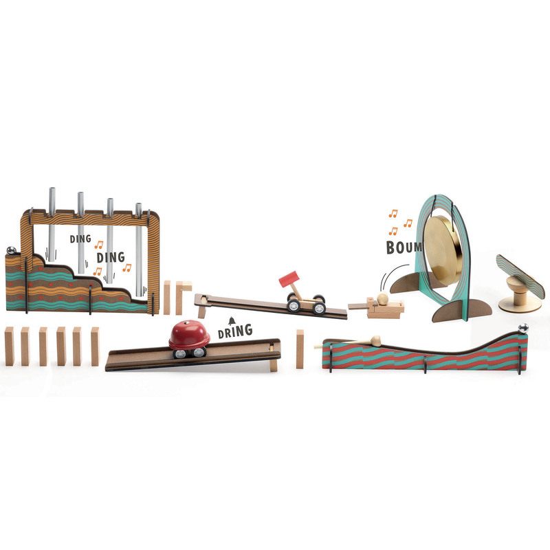Zig & Go Rube Goldberg Music Chain Reaction Set
